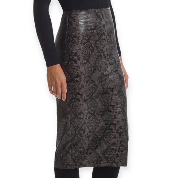 Commando | Skirts | Commando Faux Leather Animal Midi Skirt In Color ...